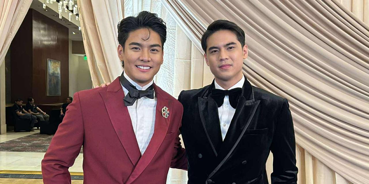 Michael Sager, Emilio Daez bring their bromance to GMA Gala 2025