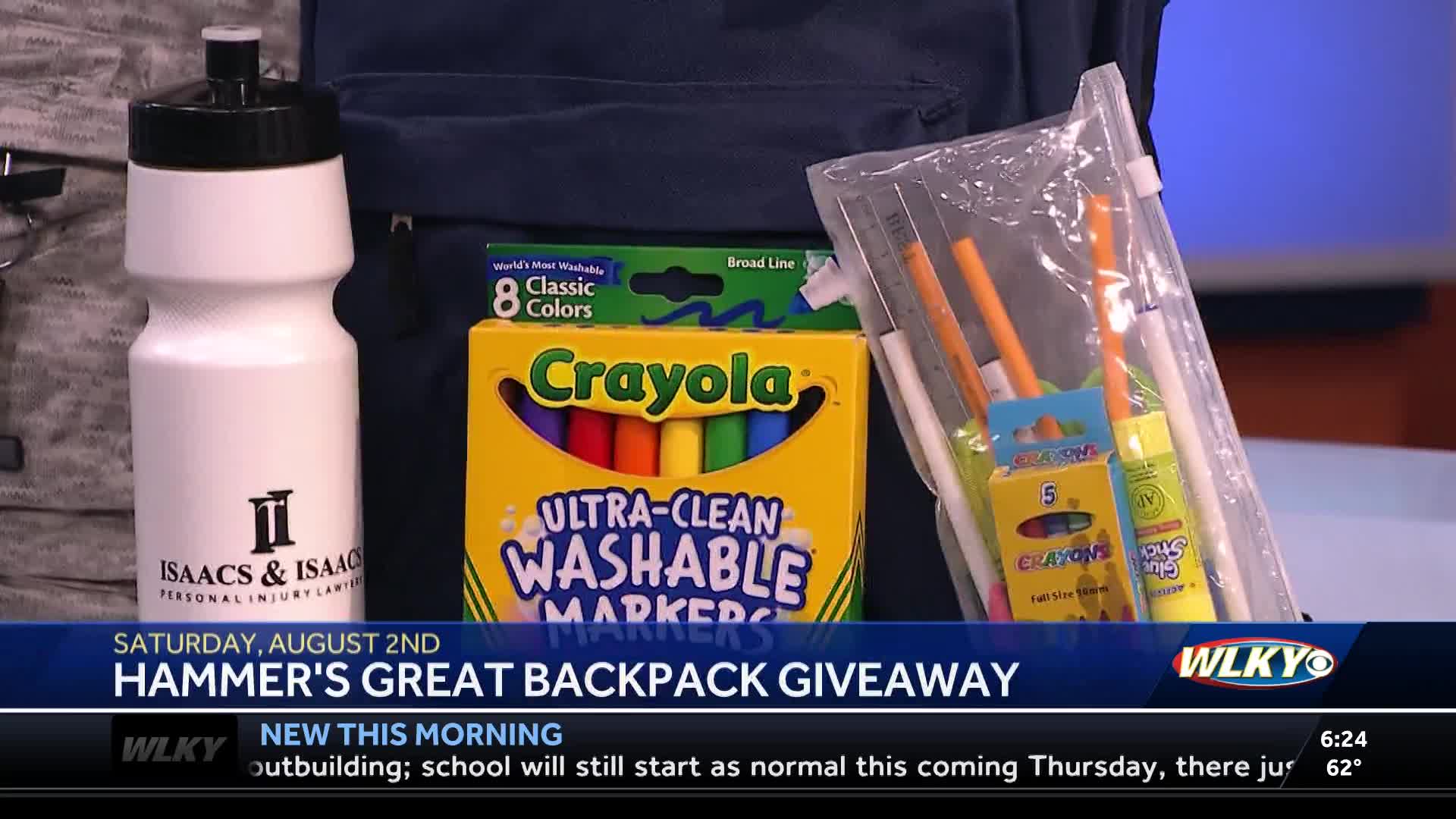 Hammer's Great Backpack Giveaway in Louisville