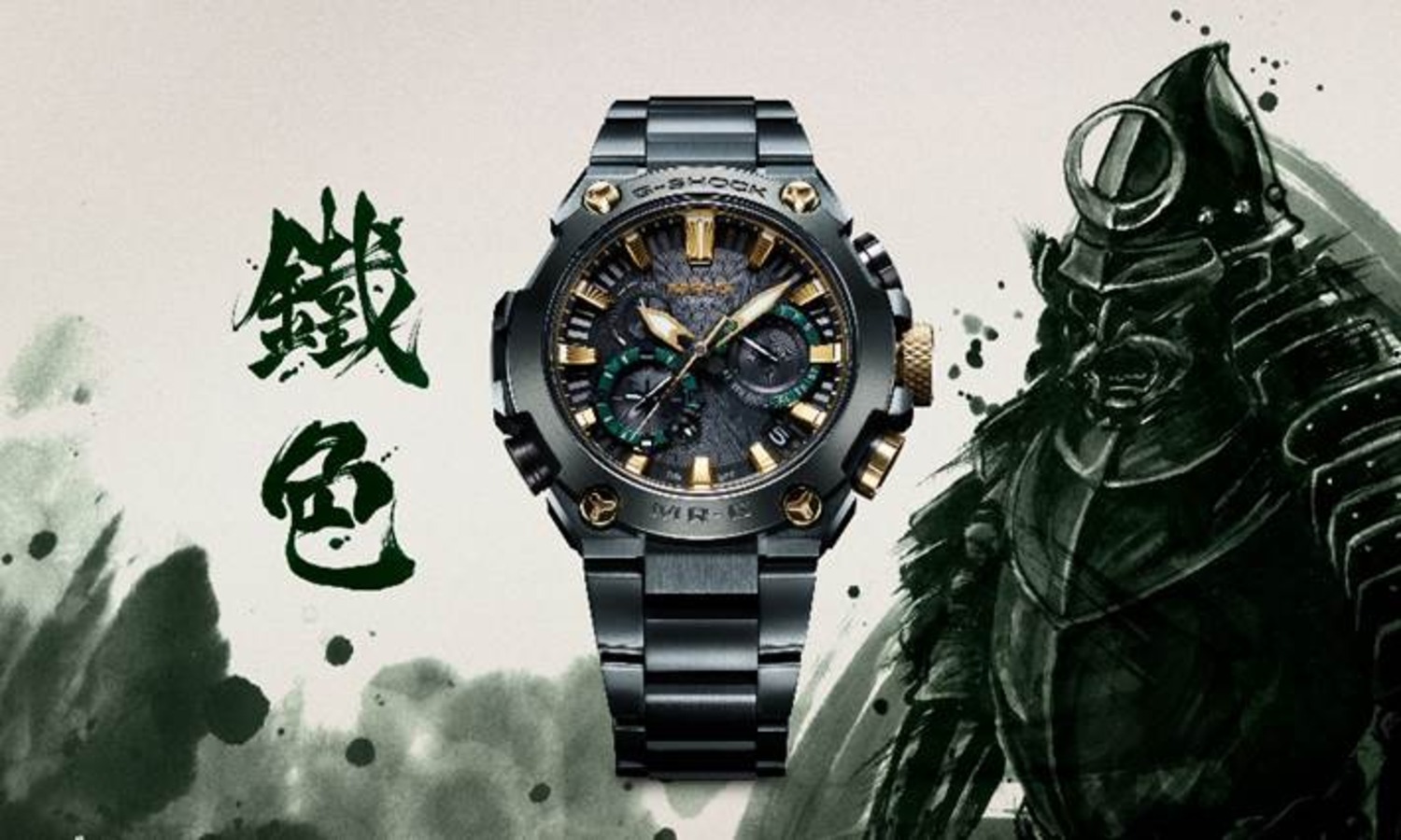 Casio’s samurai watch blends ancient and modern tech
