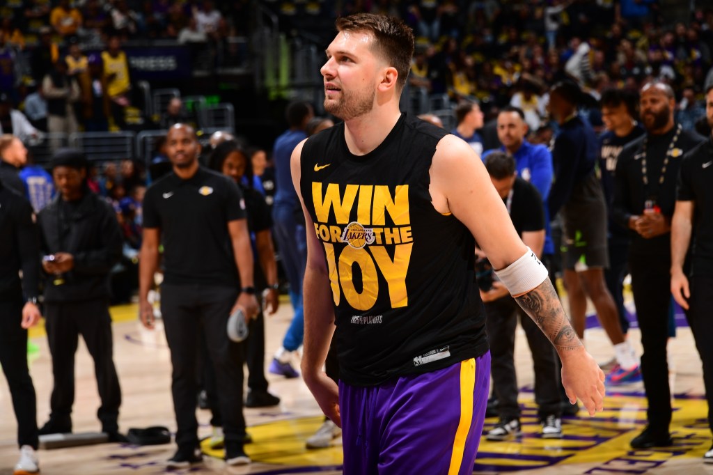 Luka Doncic signs $165 million max extension with Lakers as LeBron ...
