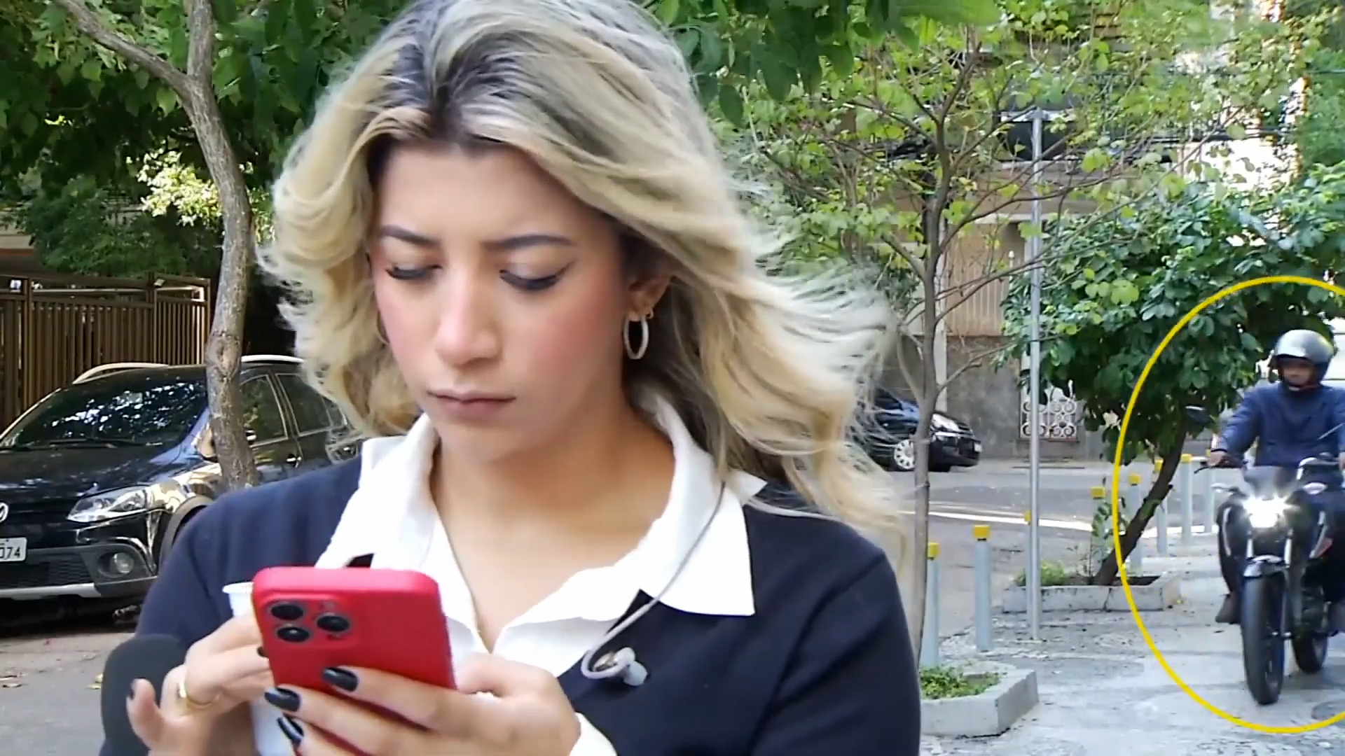 TV Reporter's Terrifying Attack Minutes Before Going Live On-Air
