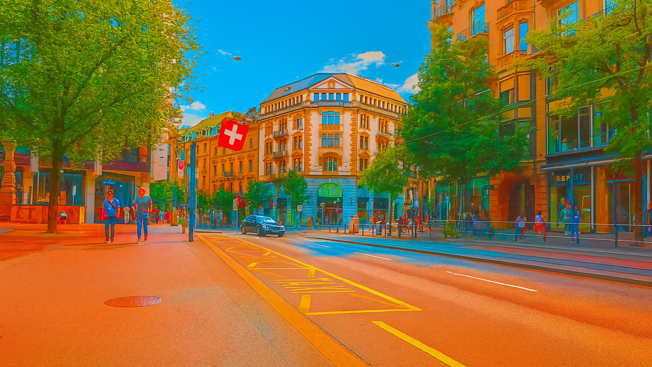 Walking in Zurich, Switzerland – City Tour in a Beautiful European ...