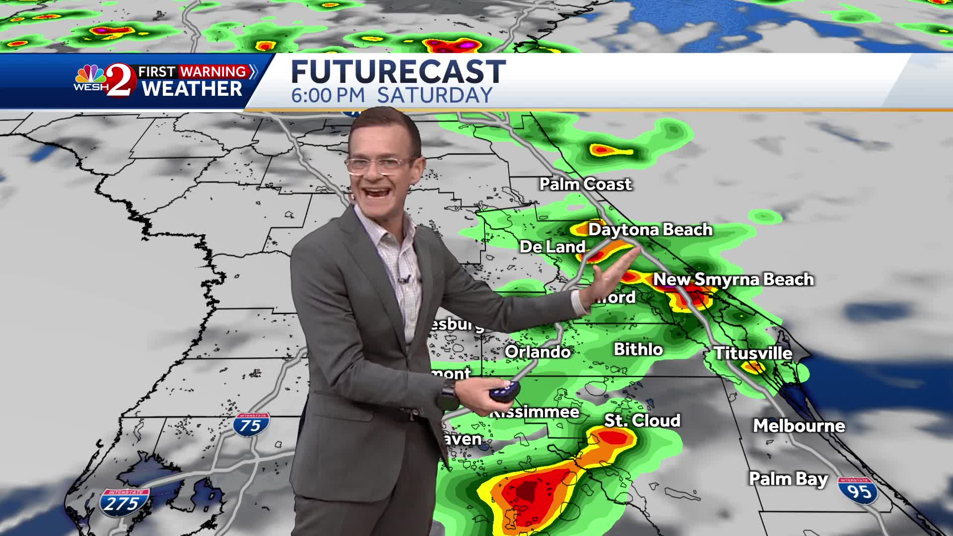 Tracking rising rain chances for Central Florida
