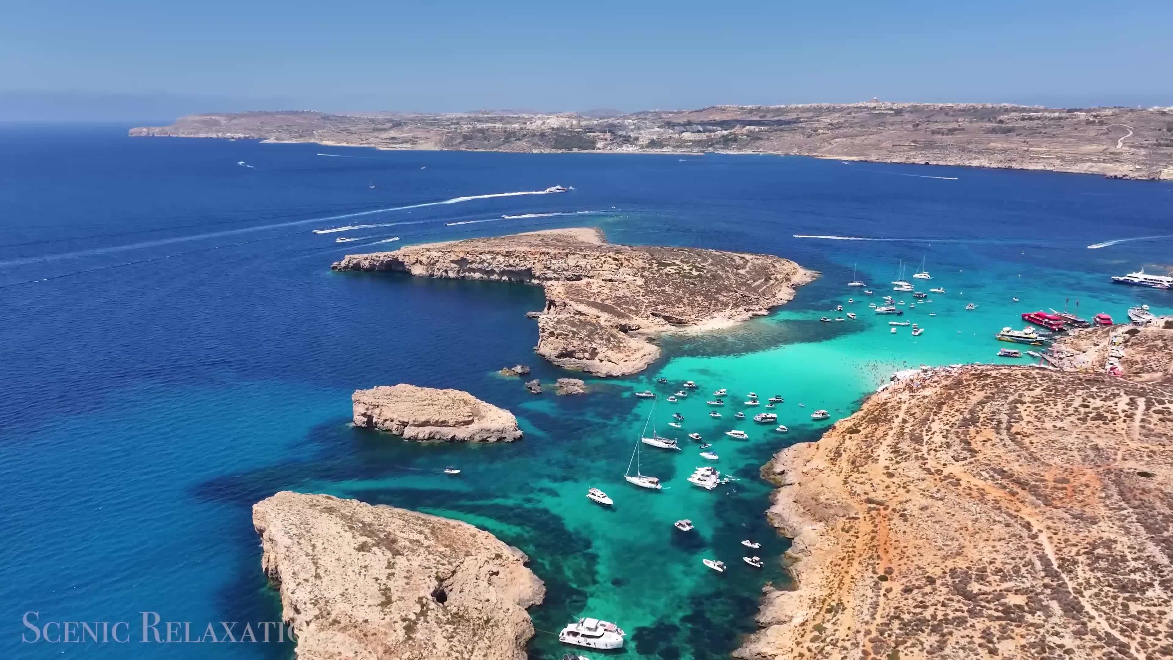 Discover the Blue Lagoon and Valletta – Malta in 4K
