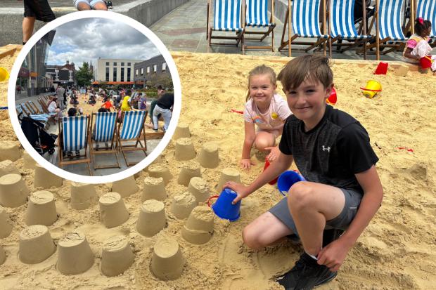 Urban beach returns to city after last year’s success for family fun