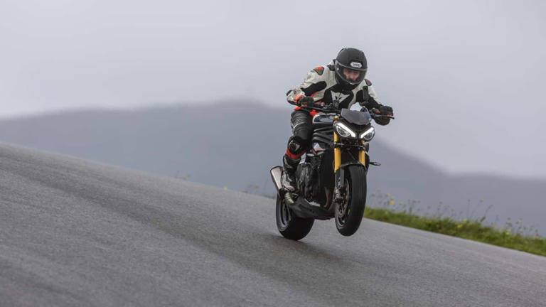 Triumph's Wheelie Control System Turns You Into a Hooligan With a ...