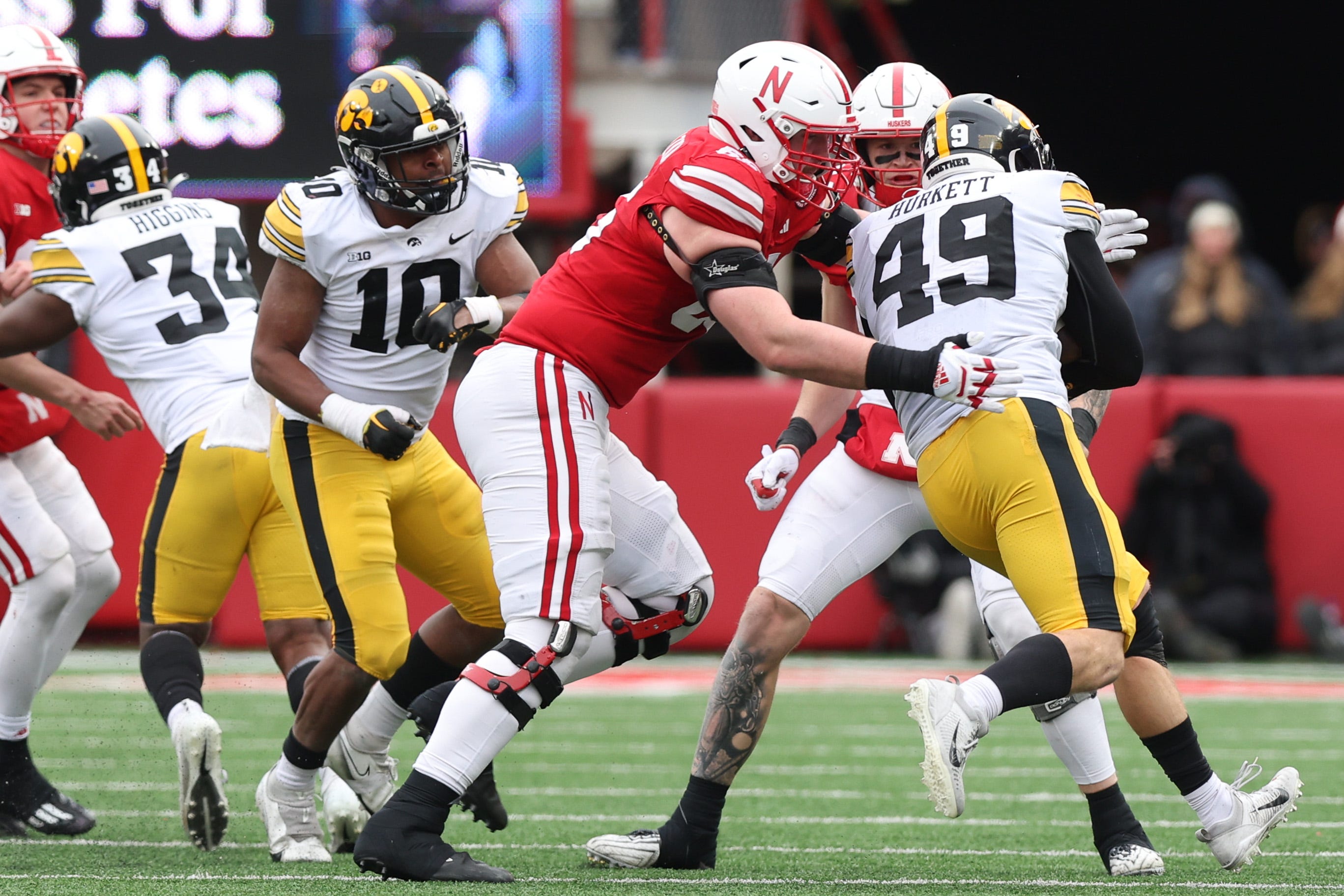 Nebraska offensive lineman Teddy Prochazka named to Wuerffel Trophy ...