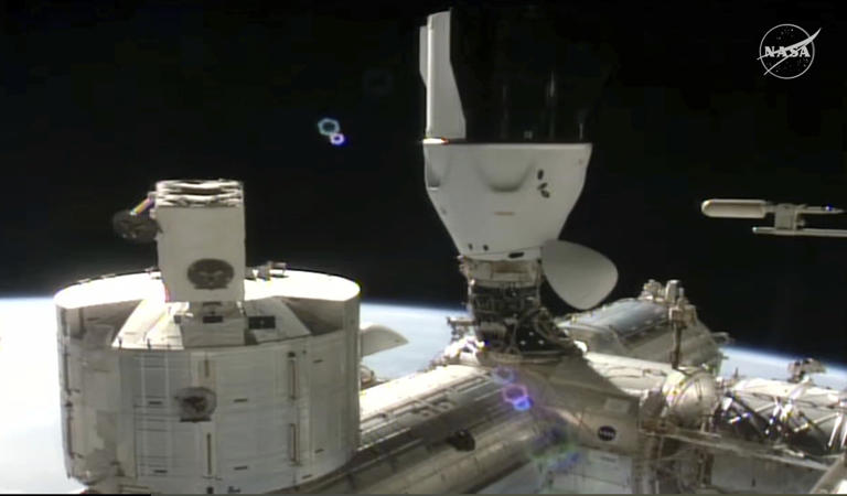 SpaceX delivers four astronauts to the International Space Station just ...