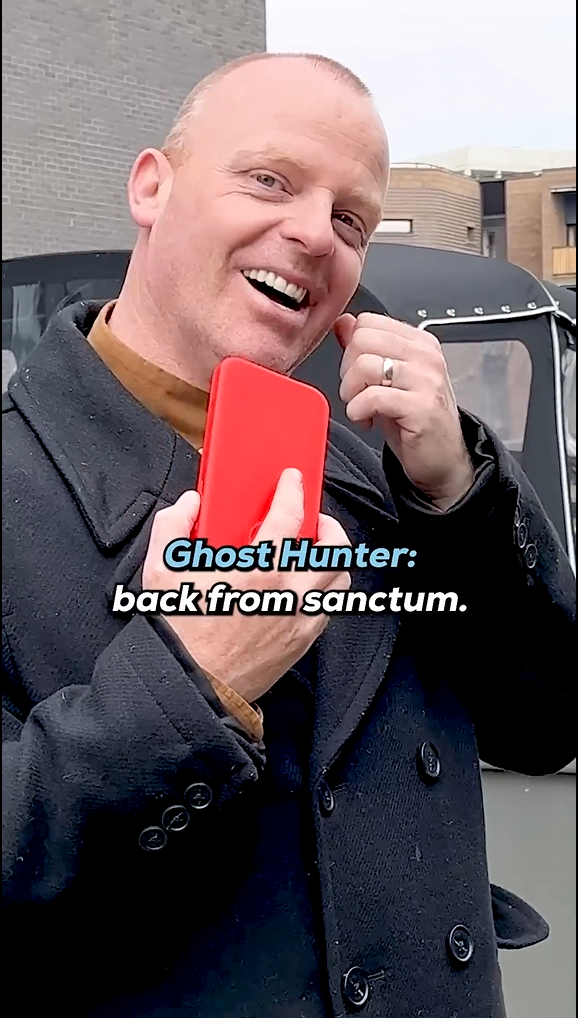 Ghost Hunter Channels Uncle Barry During Investigation