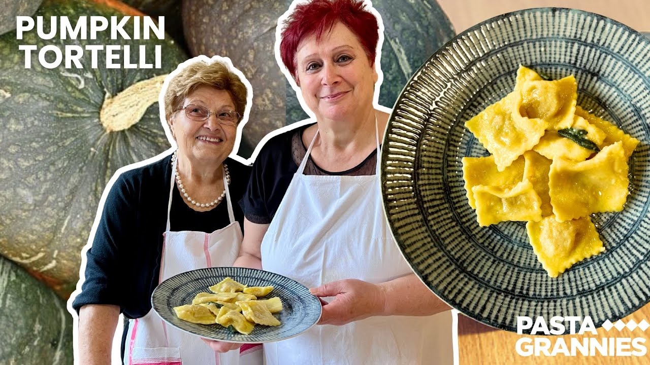 Donatella makes Pumpkin Tortelli