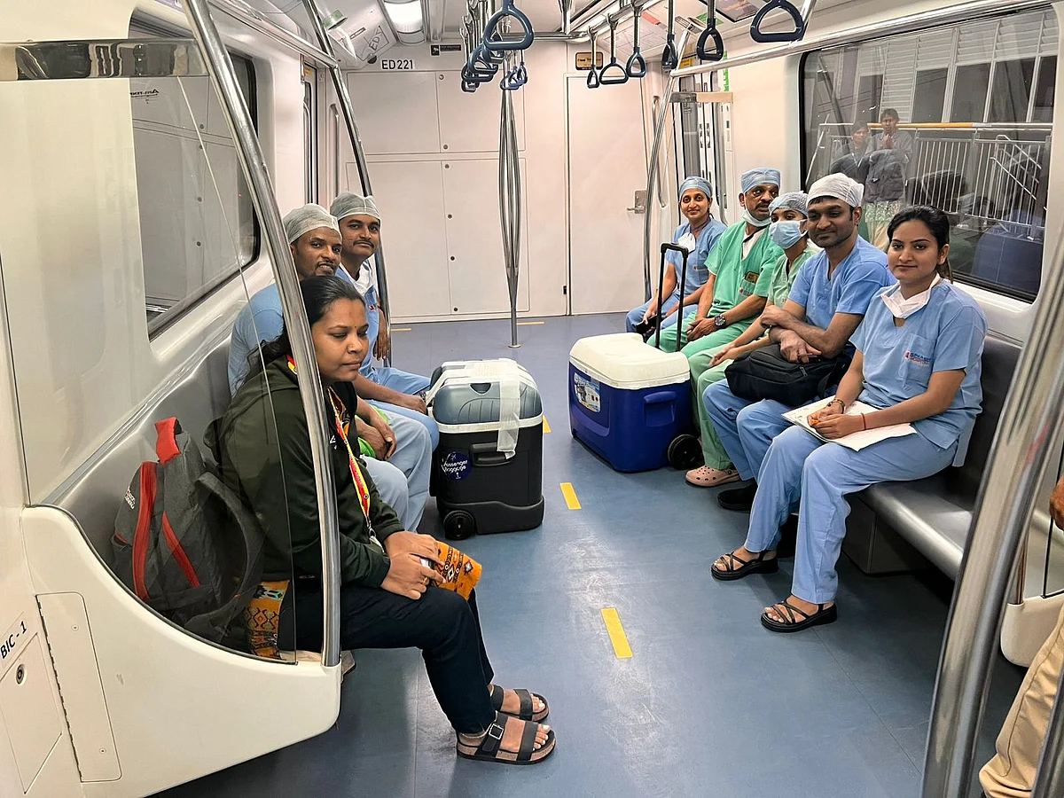 Namma Metro facilitates Bengaluru's first-ever organ transport via ...