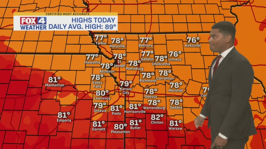 FOX4 Forecast: More clouds Sunday