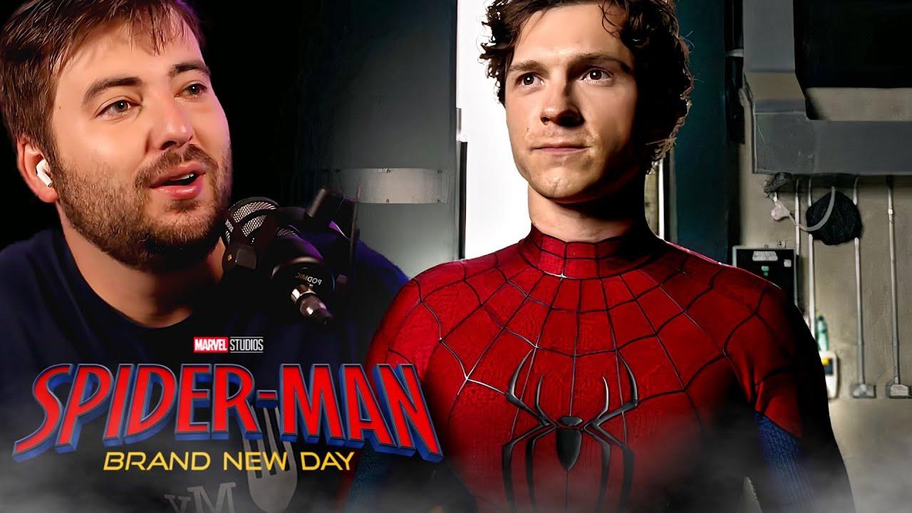 Spider Man: Brand New Day Tom Holland New Suit Reveal Reaction!