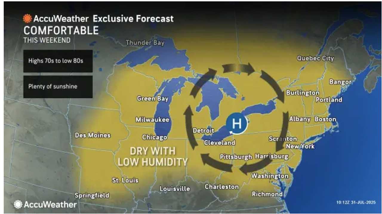 Dramatic Shift In Weather Pattern Arrives After Stormy Stretch