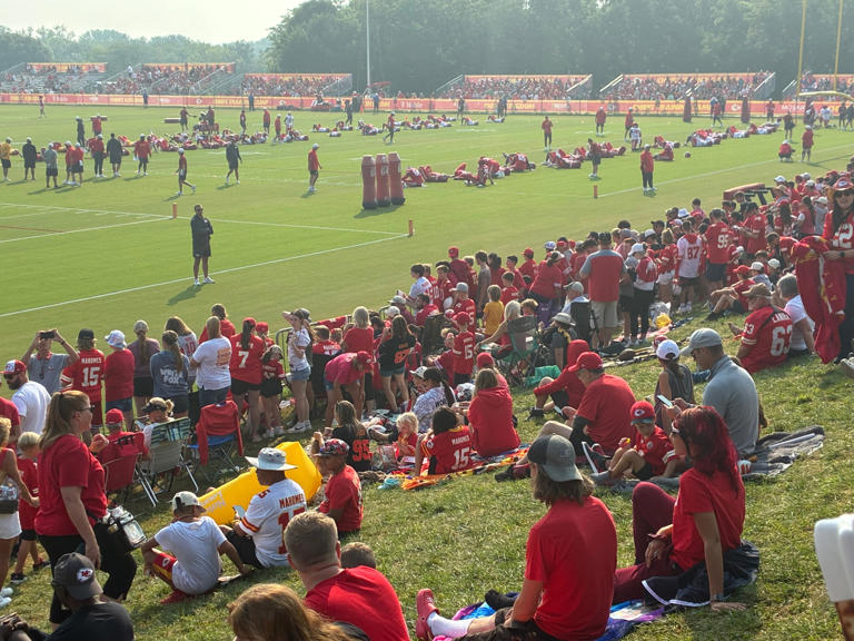 TRAINING CAMP: Family Fun Day kicks off at Chiefs Training Camp
