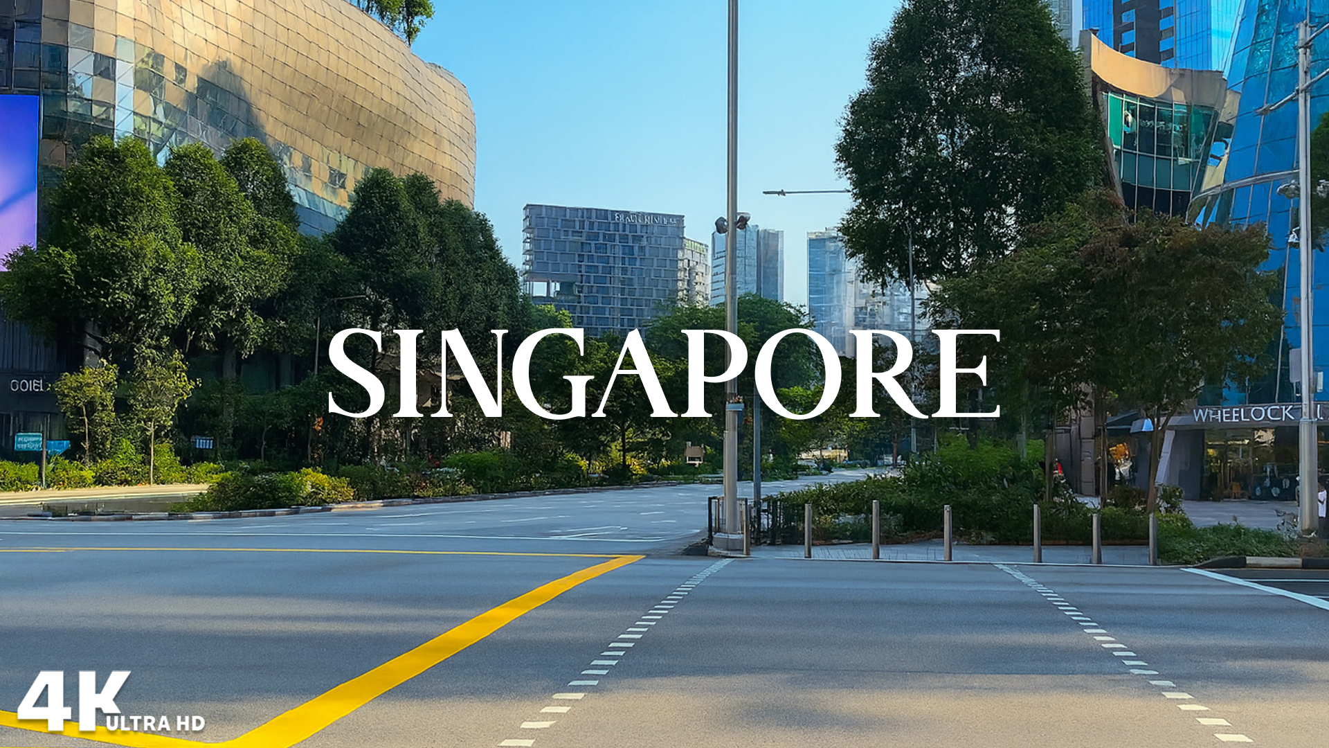 Singapore – Orchard Road Walking Tour (4K)