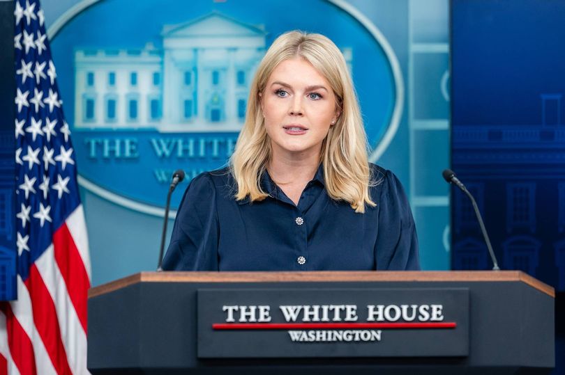 Donald Trump's 'guilty look' as he describes Karoline Leavitt's ...