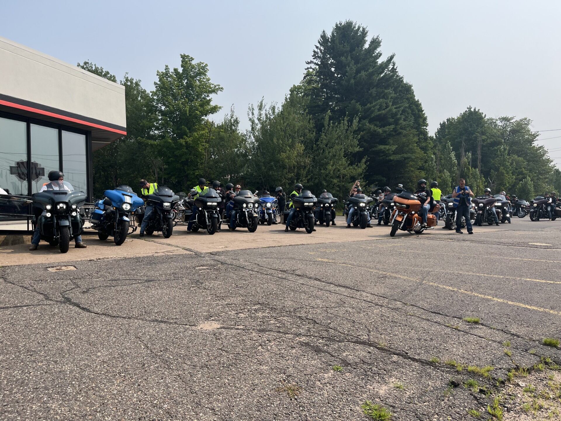 Marquette Warthog Motorcycle Club rides for Gwinn nonprofit