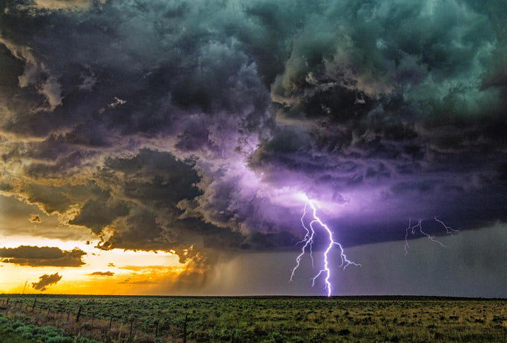 515-mile-long flash of lightning that crossed at least three states has ...