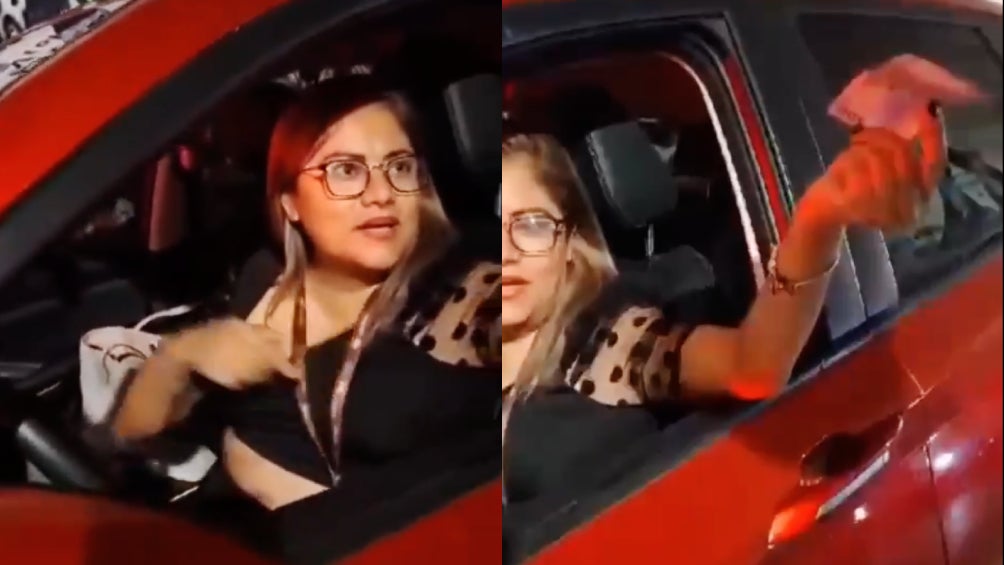 VIDEO: Lady Muerta de hambre: insulta a policía, soborna y termina ...
