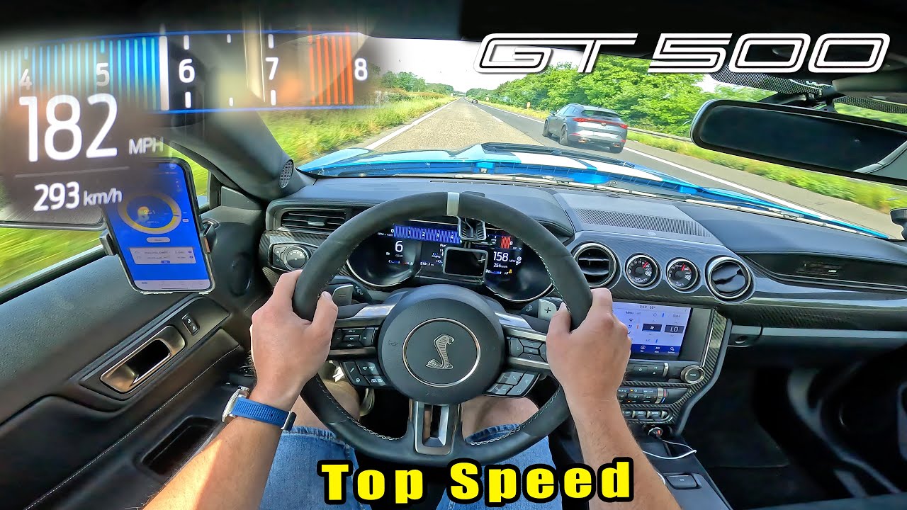 2023 Shelby GT500 – 760HP V8 Weapon on the Autobahn | POV Review