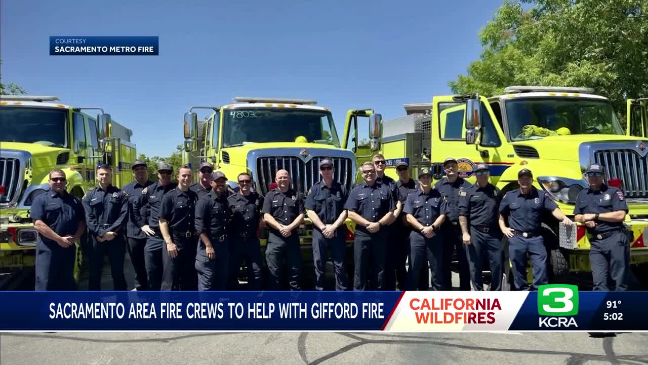 Sacramento fire crews deployed to Santa Barbara County to aid with ...