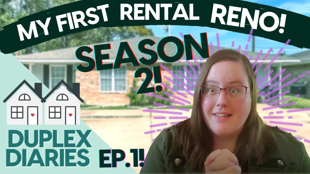 Renovating my rental unit! Turnover first look! - Duplex Diaries Season ...