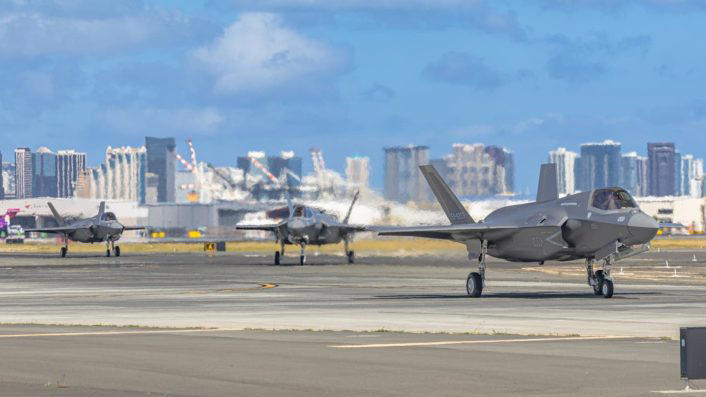 First Japanese F-35B Stealth Jets Spotted En Route to Japan