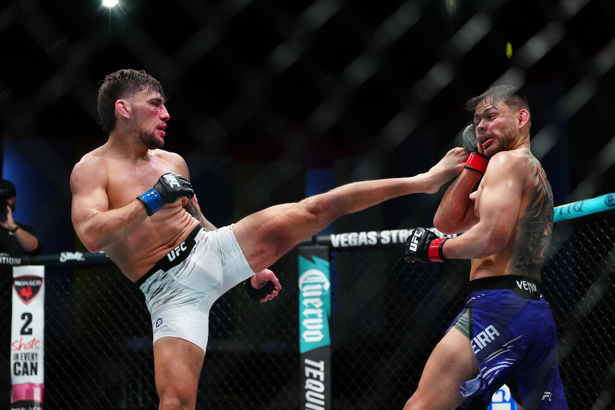 Esteban Ribovics sumó otro triunfo para Argentina en UFC Vegas 108