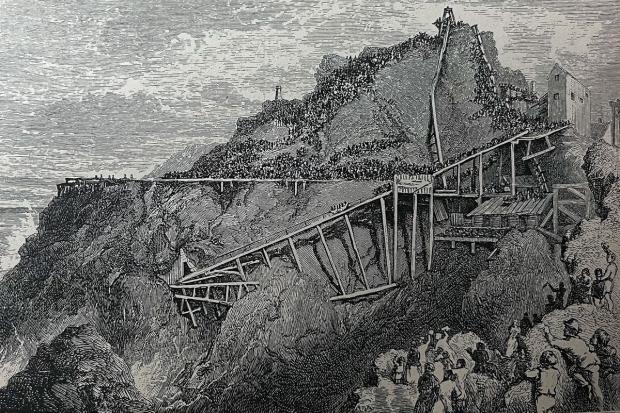 Royal visit to perilous mine shaft helped kick-start tourism in Cornwall