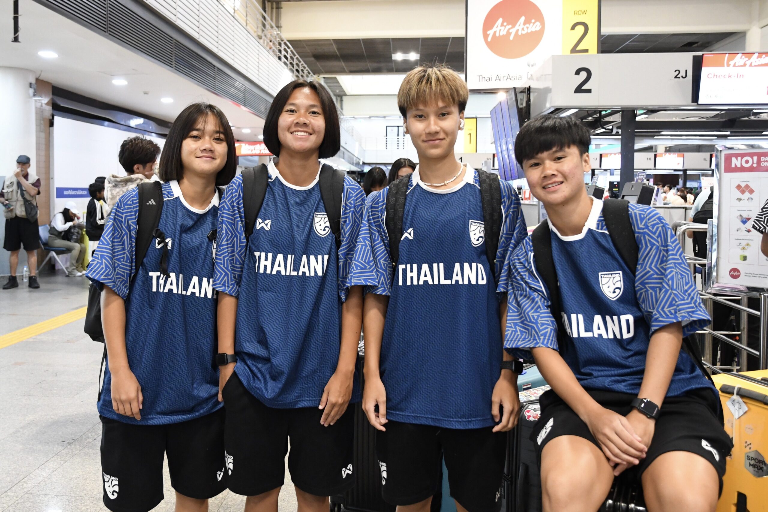 บอลหญิงไทยลัดฟ้าลุยศึกอาเซียน นัดที่ 2 ดวลสาวเขมร 9 ส.ค.