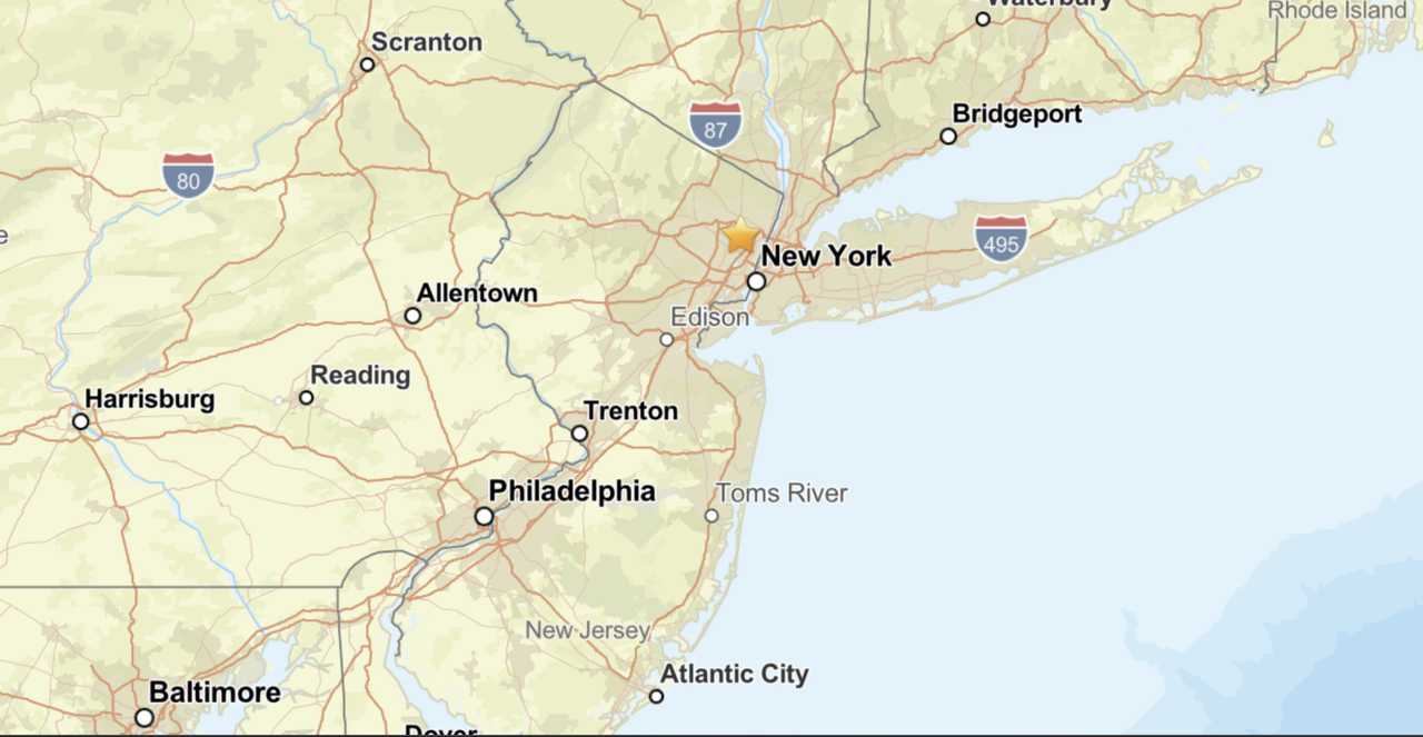 Magnitude 3.0 Earthquake Shakes New Jersey, Felt Across NYC Region: USGS