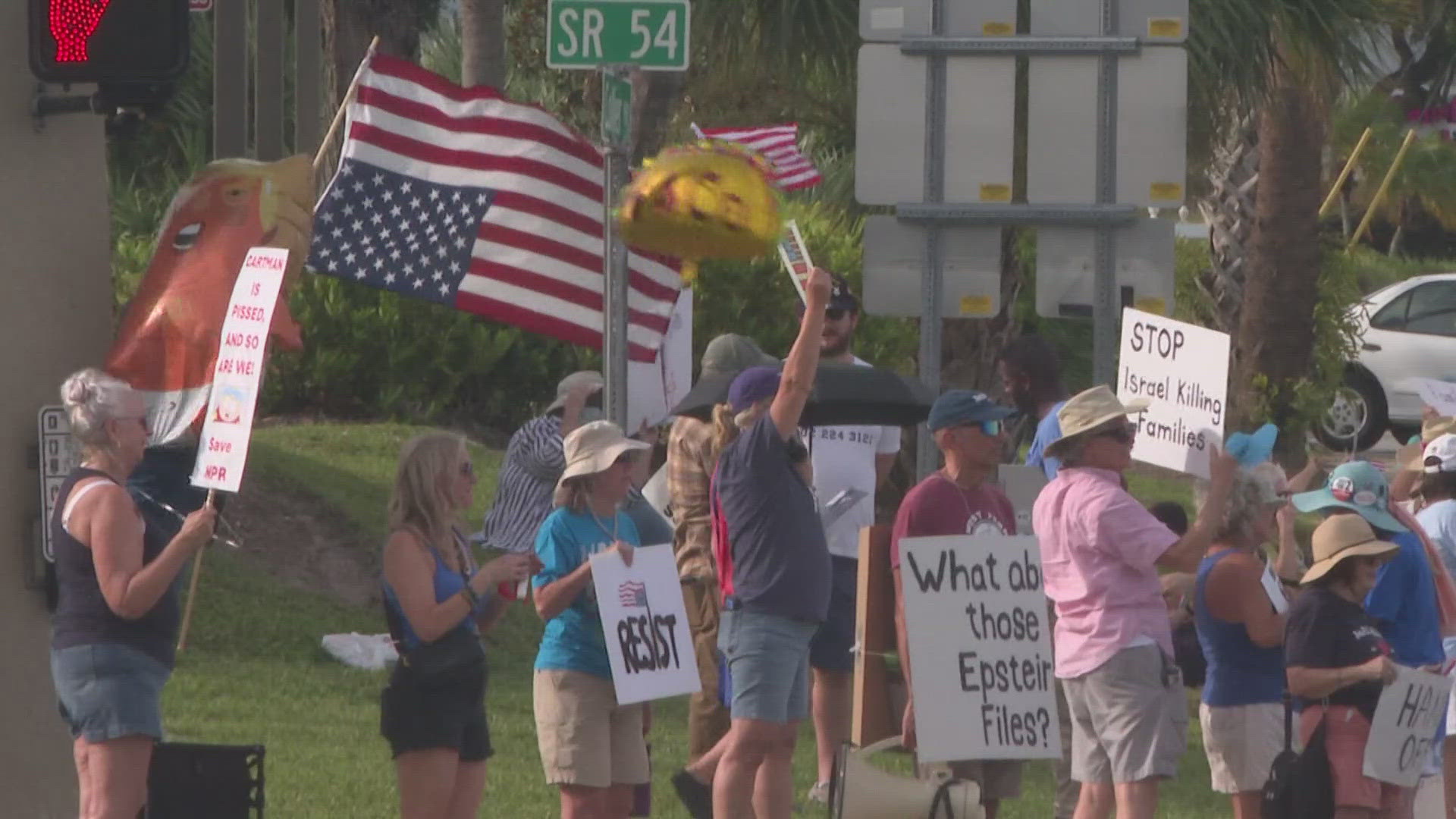 Land O'Lakes joins nationwide 'Rage Against the Regime' protests