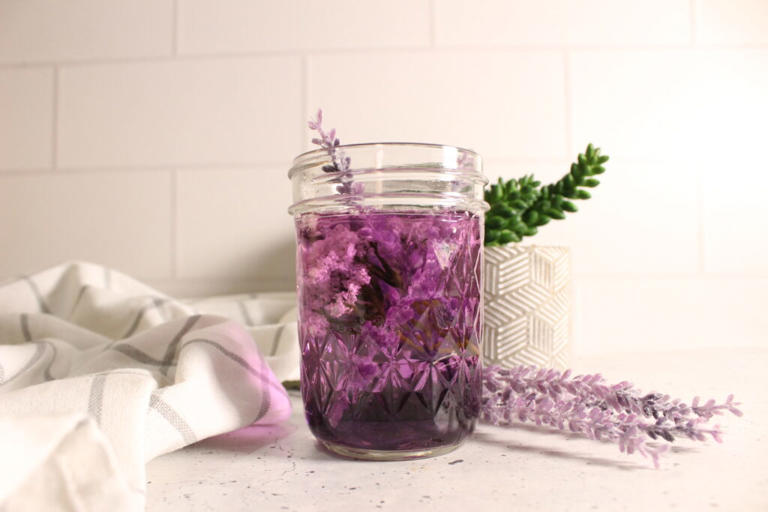 DIY Floating Candle with Flowers