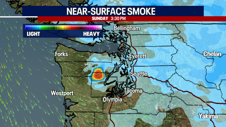 Seattle weather: Cooler End to the Weekend