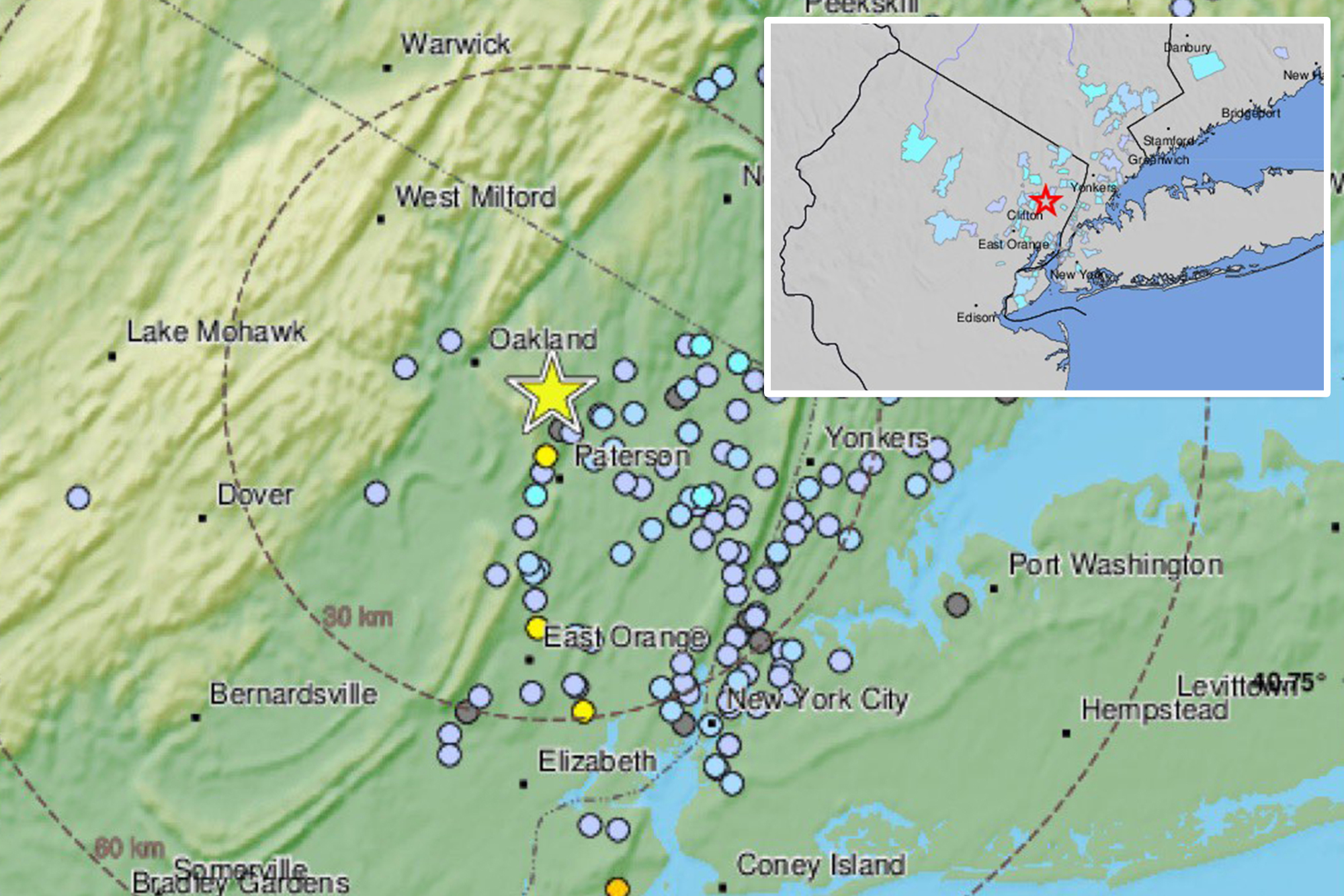 3.0 magnitude earthquake strikes New Jersey, tremors felt in parts of ...