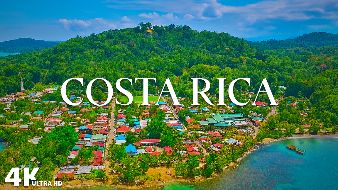 Así es la Naturaleza en Costa Rica – Con Música Tranquila (4K)