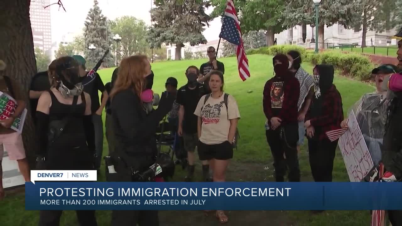Protesters gather at Colorado State Capitol in response to Denver metro ...