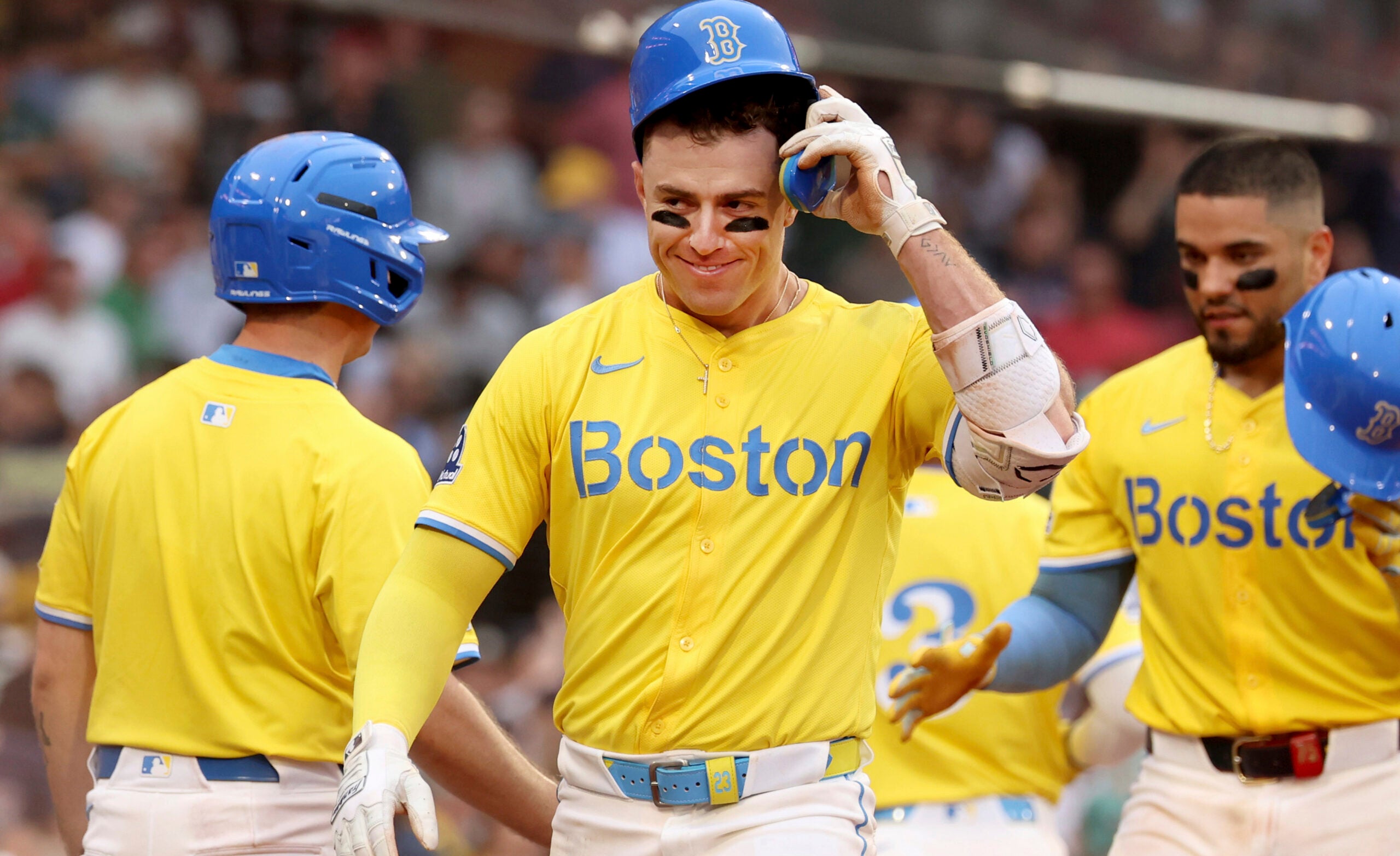 How Romy Gonzalez’s leadoff home run helped change Red Sox outlook on ...
