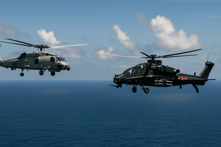 ️ China warns of aerial escalation — U.S. Seahawk intercepted by armed ...