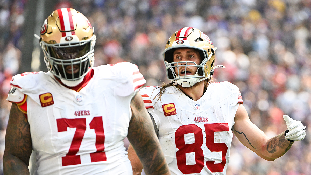 George Kittle returns to 49ers practice; Trent Williams' Week 18 status ...