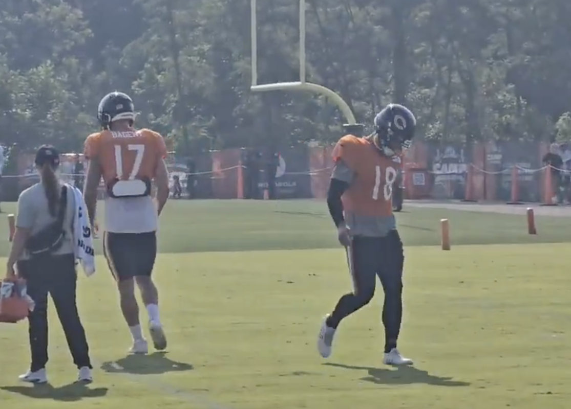 Fans Worried As Caleb Williams Practice Footage Goes Viral