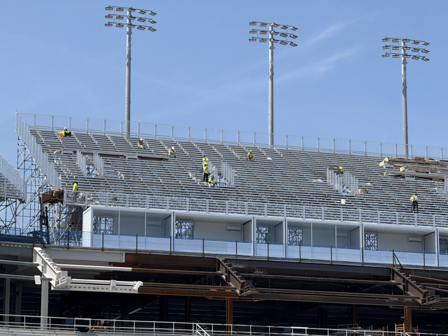 Work progressing on Beaver Stadium renovation project