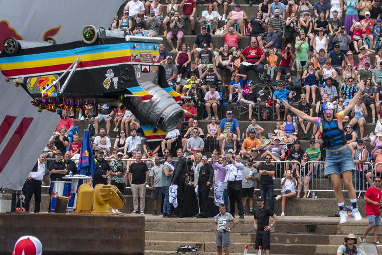 Ready to fly? Everything to know about Cincinnati's Red Bull Flugtag