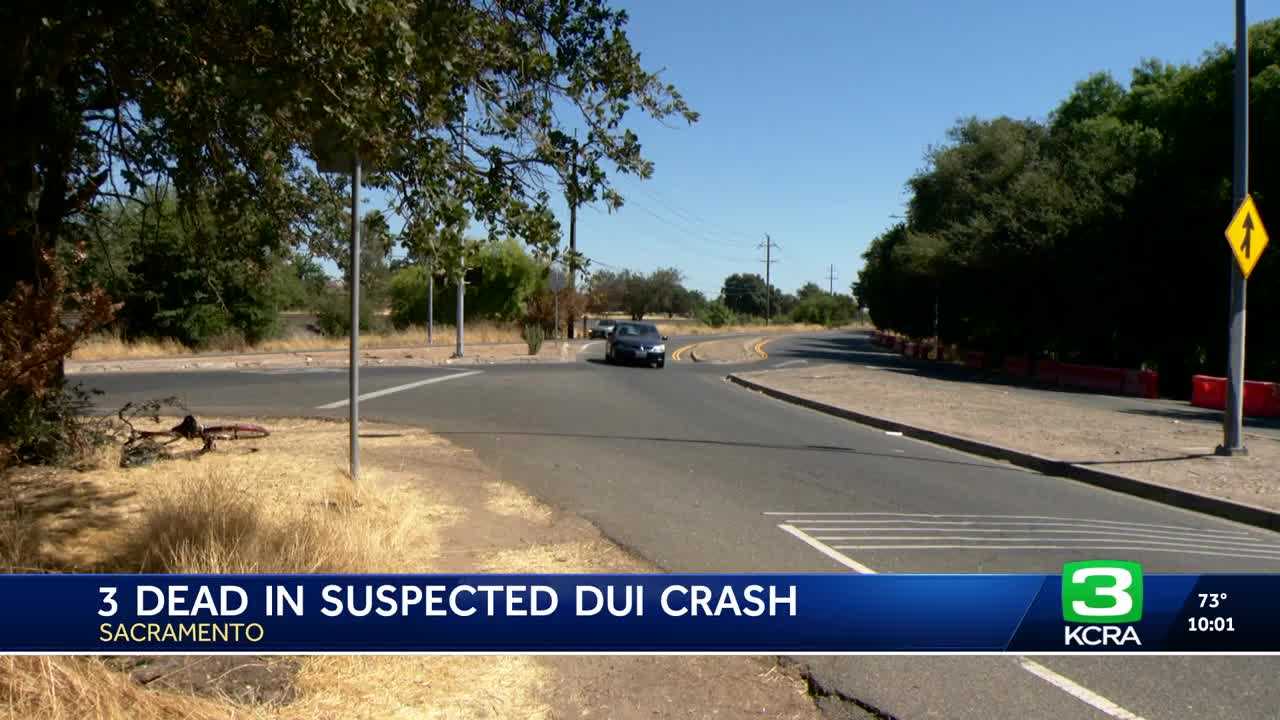 'It's heartbreaking': 3 killed in suspected DUI crash in Sacramento