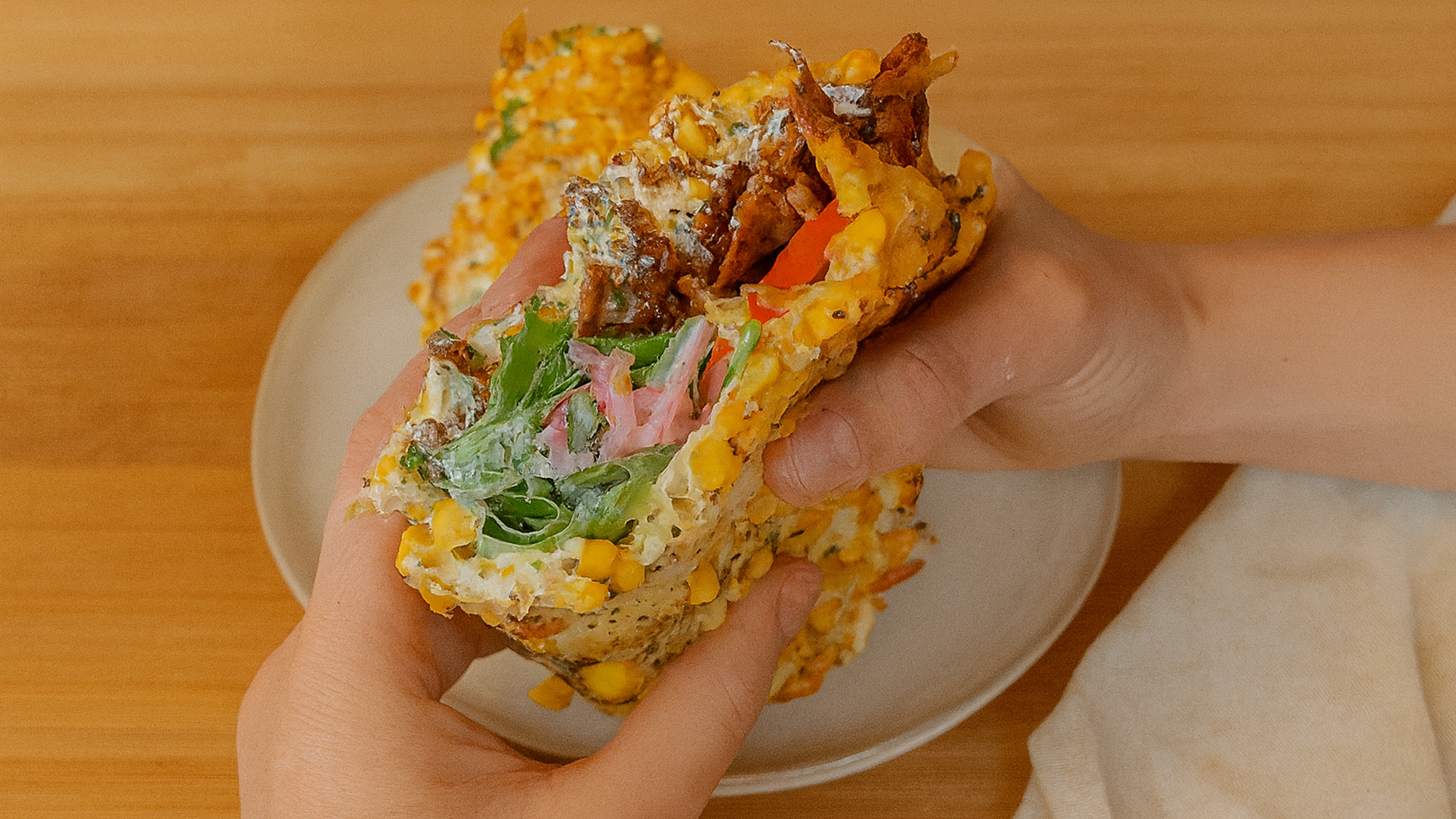 Wie Man Vegane Käse-Mais-Wraps Zubereitet