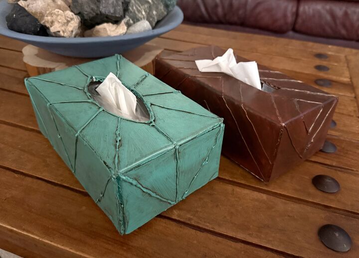 DIY Tissue Paper Box Covers With Cardboard