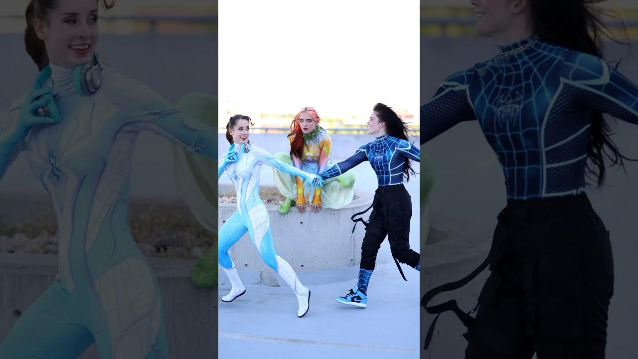Our Spidersonas! 🕷️🕸️ @athena_grimes @prototype_fox @dajackies @halcybella