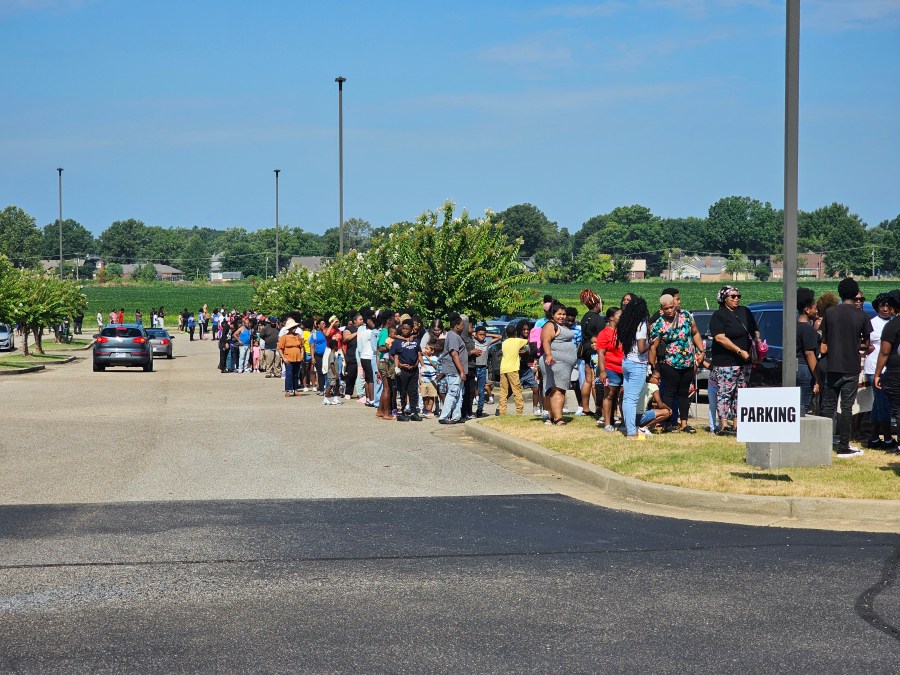 West Memphis kids ready for school with giveaway event