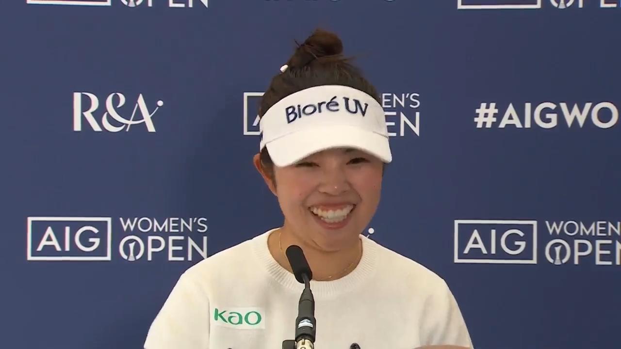 Smiles all round for Yamashita and A-Lim Kim after third round of Women's Open